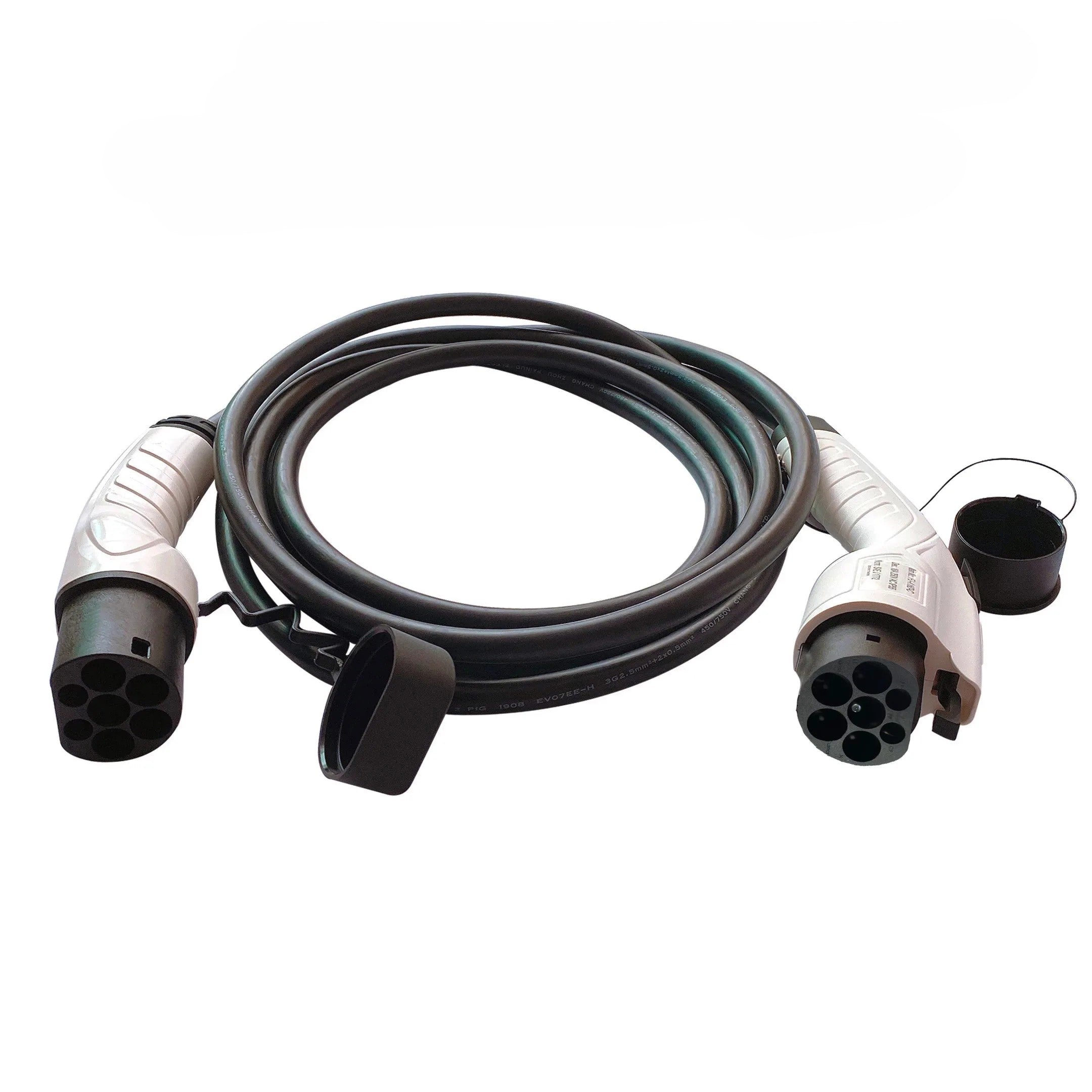 Type2 to GB/T EV Charging Cable 5 Meters for BYD Car – RHD Accessories